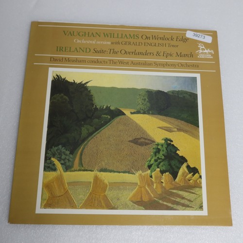 Ralph Vaughan Williams On Wenlock Edge LP Vinyl Record Album | eBay