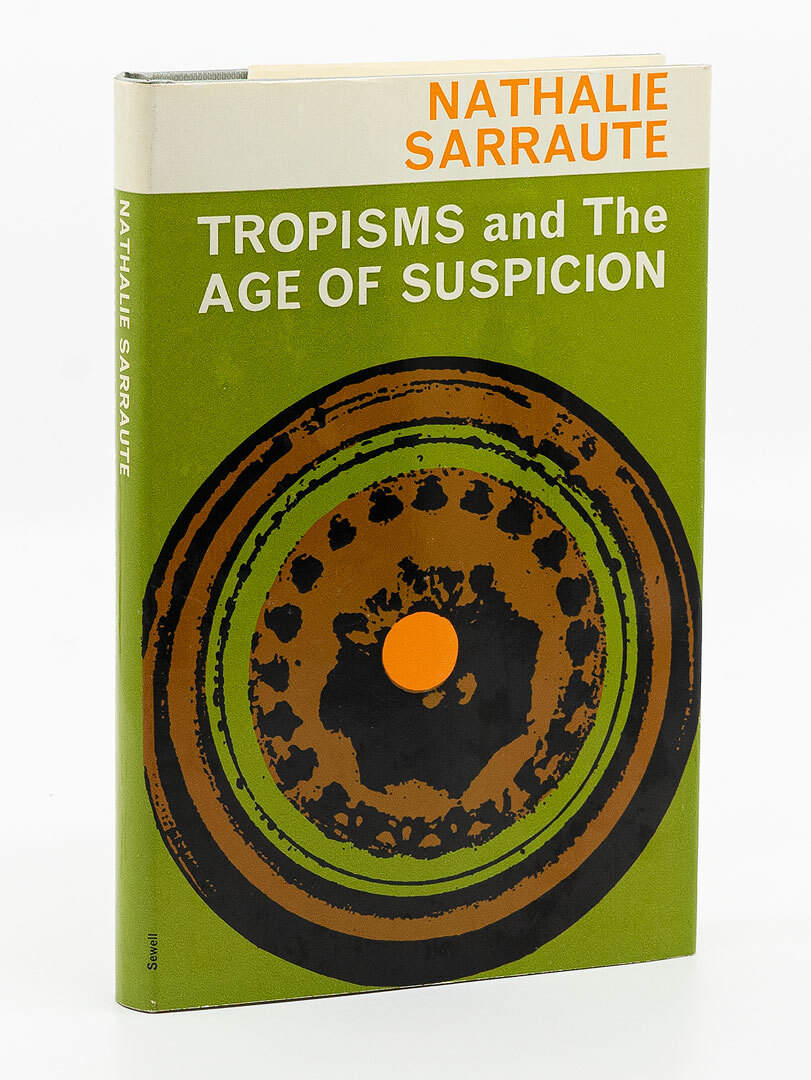 NATHALIE SARRAUTE / Tropisms and The Age of Suspicion Signed 1st ...