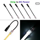 5pcs 2pin 8mm 10mm COB LED Strip Connector LED Connectors for Fixed ...