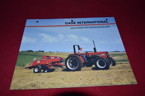 Case International 8520 8530 8540 8550 8580 Baler Dealer's Brochure ...