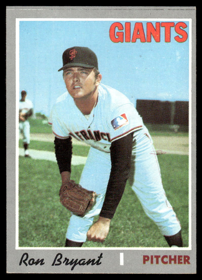 1970 Topps Ron Bryant #433 San Francisco Giants Baseball Card | eBay