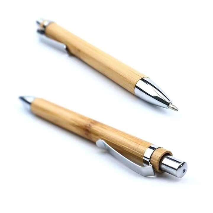 Biodegradable eco friendly Bamboo pen blue /black | eBay
