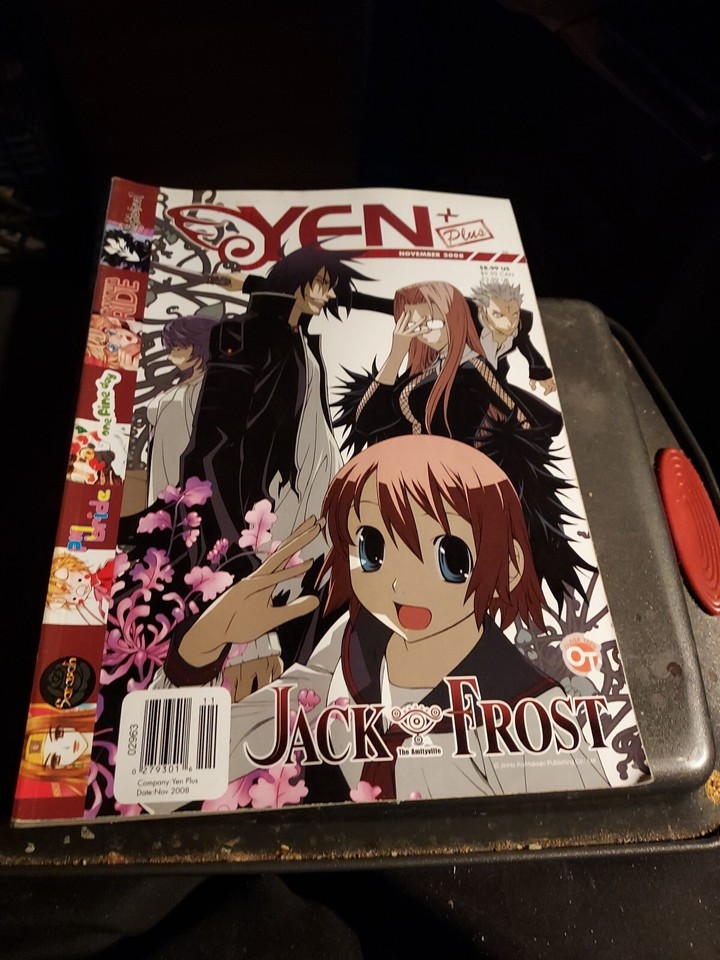 Yen Plus Magazine Vol #1 Issue #4 Night School Jack Frost November 2008 ...