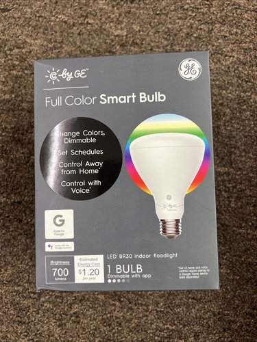 C by GE LED BR30 Full Color Smart Bulb Dimmable | eBay