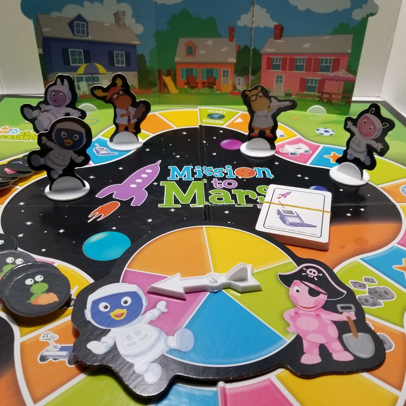 Backyardigans Board Game Milton Bradley 100 Complete Pirate Astronaut ...
