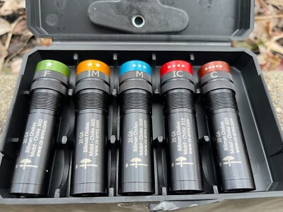 20 Ga MOBIL choke extended none ported black choke 5-set Billman™ | eBay