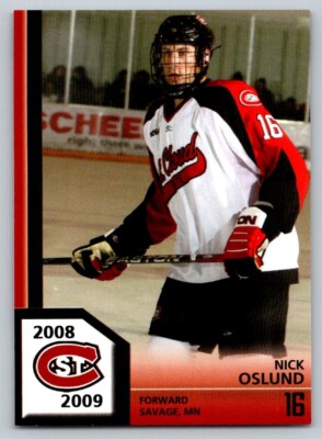 Nick Oslund 2008-09 St. Cloud State Huskies | eBay