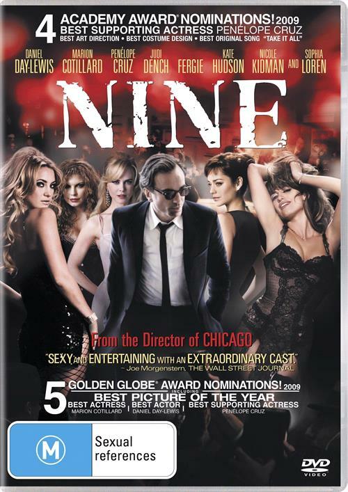 Nine (DVD, 2009) - LIKE NEW - Free Post - Region 4 9317731078019 | eBay