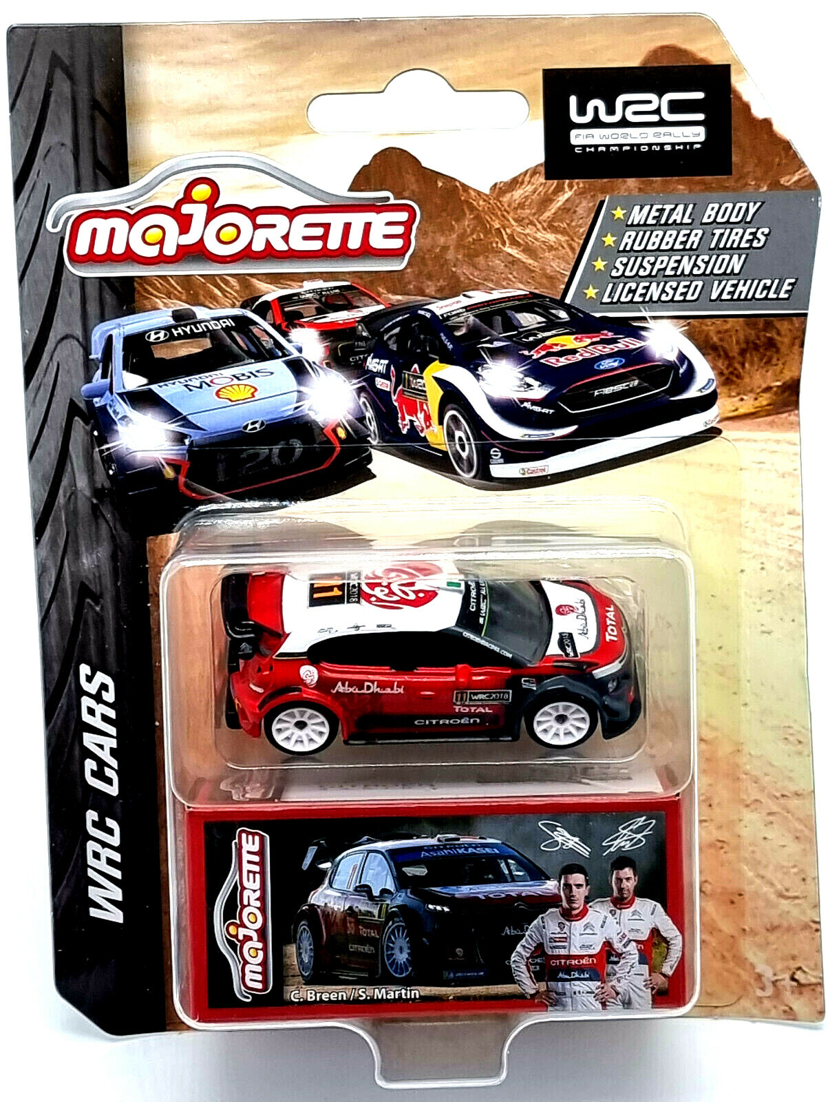 Majorette WRC Cars Fia World Rally Championship Auto Citroen C3 WRC ...