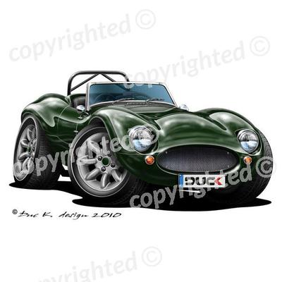 To Fit Gemini Kit Car - Vinyl Wall Art Sticker - Green | eBay UK
