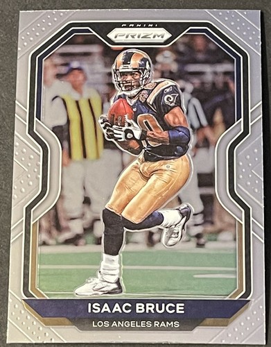 2020 Panini Prizm Base #280 Isaac Bruce Los Angeles Rams Football Card ...