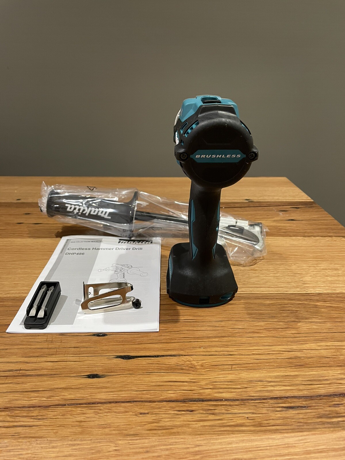 New Makita DHP486 (486Z) 18V Brushless Hammer Driver Drill Genuine AU ...