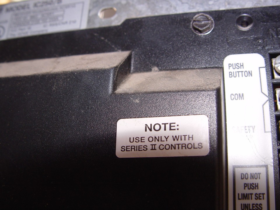 Genie Intellicode IC250/B Garage Door Opener Chain Drive 1/2HP Motor ...