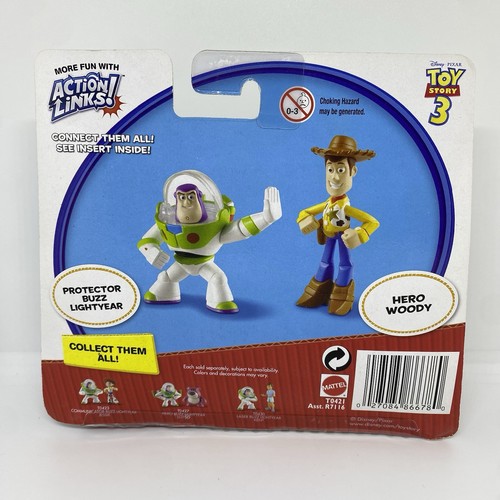 Toy Story 3 Buddy Pack Disney Pixar Protector Buzz Lightyear & Hero ...