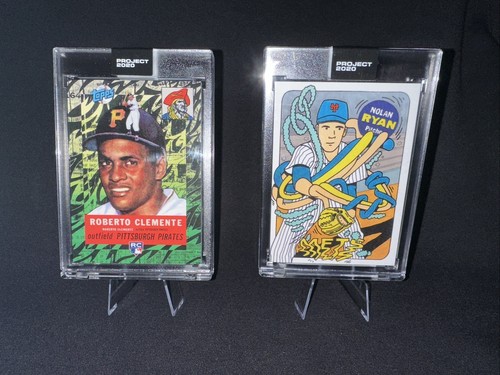 2020 Topps Project 2020 - 8 Card Lot, Nolan Ryan, Jeter, Griffey ...
