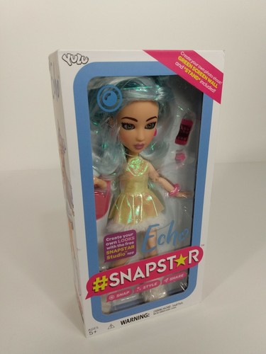 BRAND NEW #SNAPSTAR ECHO & Doll Stand App Fashion Snap Star | eBay
