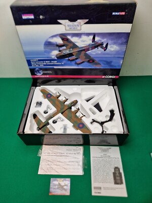 Rare Signed Dambusters 1:72 Aviation Archive AA32616 Avro Lancaster WW2 ...