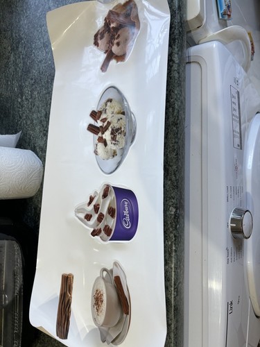 99 Flake Sticker - Cadbury Ice Cream Van Window Logo, Catering, X 4 ...