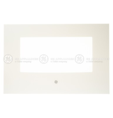 GE WB56X25570 Range Oven Door Outer Panel WHITE NEW NIB 1C/4C | eBay