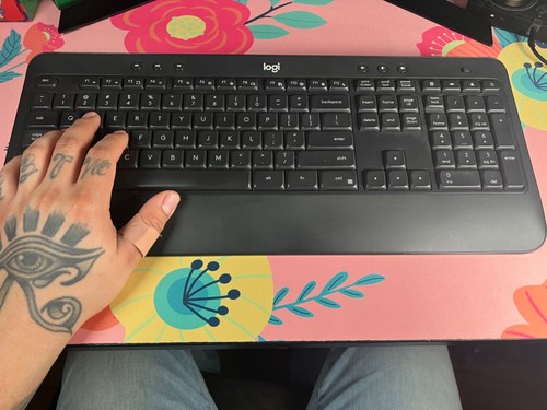 Logitech K545 Wireless Keyboard & Mouse Combo w/Receiver For Mouse for ...