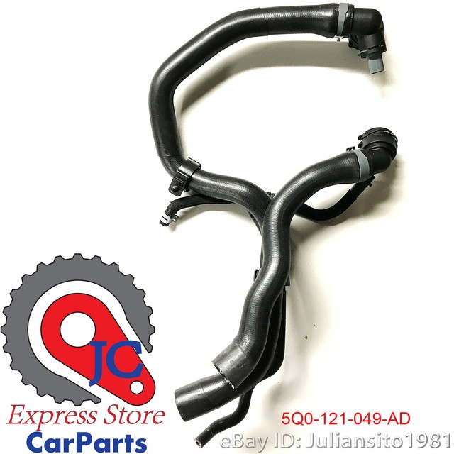 5Q0121049AD Volkswagen Genuine OEM 2019 Jetta Upper Water Hose Quick ...