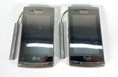 LG Incite CT810 - AT&T Silver Smartphone (LOT Of 2) For Parts | eBay