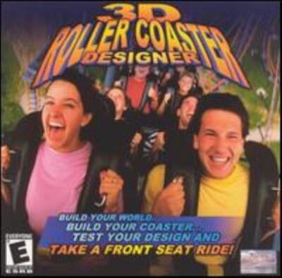 3D Roller Coaster Designer PC CD create ride amusement park ...