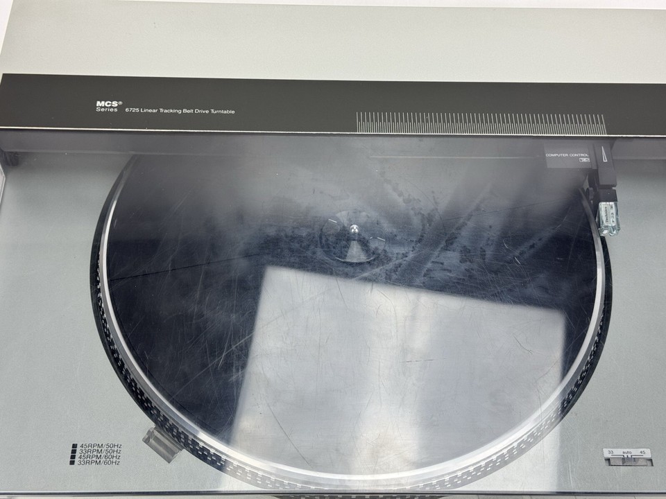 Vintage MCS Series 6725 Linear Tracking Turntable | eBay