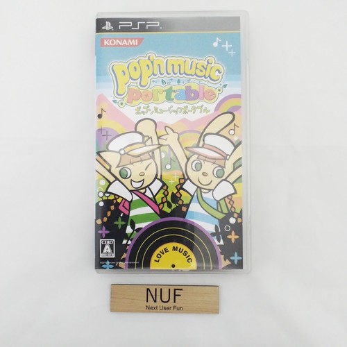 Sony PSP Pop'n Music Portable Import PlayStation Konami beatmania With ...