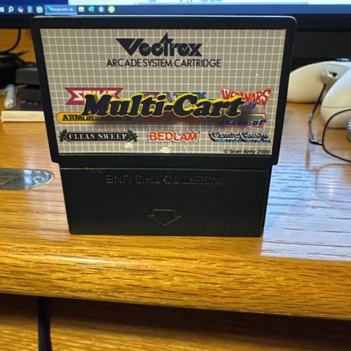Sean Kelly Vectrex Multi-Cart Multicart Original | eBay
