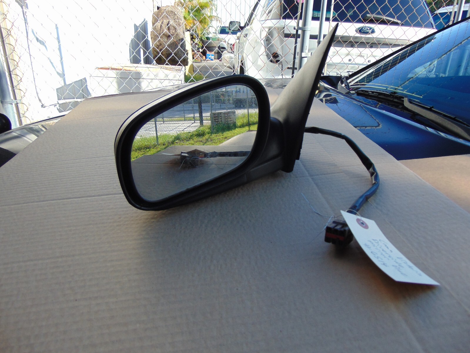 2003-2011 CROWN VICTORIA DRIVER SIDE DOOR MIRROR BLUE COLOR #6514 | eBay