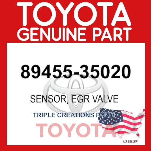 89455-35020 GENUINE OEM TOYOTA SENSOR, EGR VALVE POSITION 8945535020 | eBay