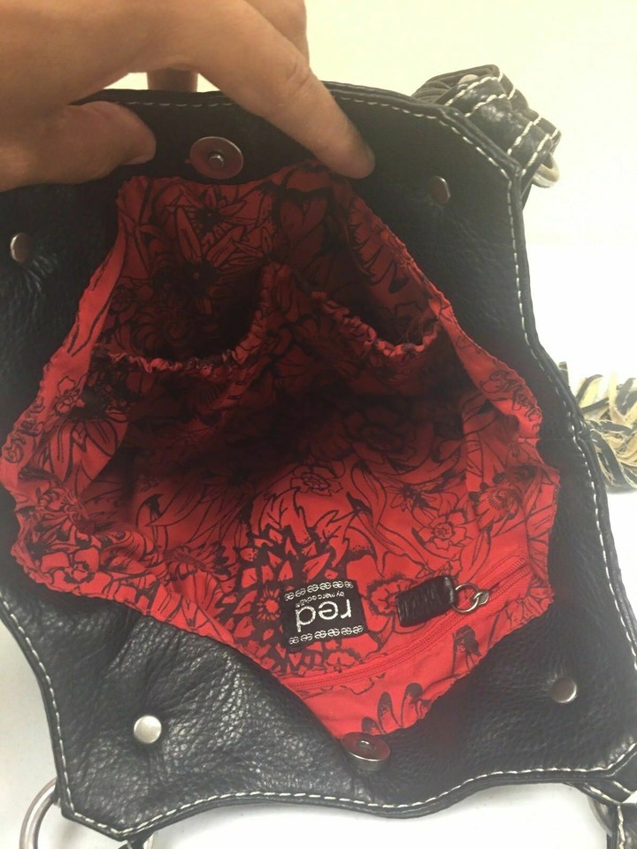 Black Red By Marc Echo Bag Purse Ladies Bag Handbag Shoulder Bag a1x | eBay