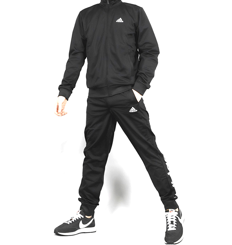 adidas linear logo tricot tracksuit Men's Jacket Pants Set IC6775 | eBay