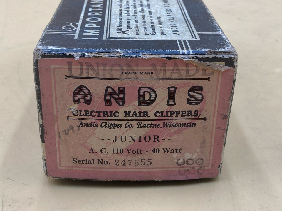 Vintage Andis Master Model M Electric Hair Clippers | eBay