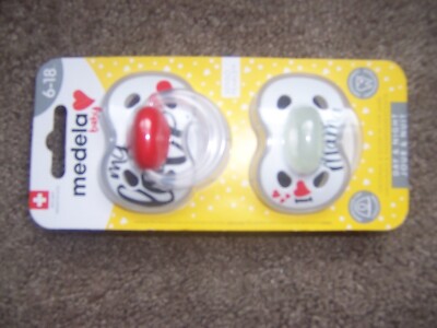 medela baby pacifier 6-18 months i love mama new | eBay