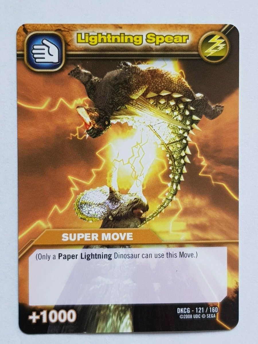 Dinosaur King Lightning Moves