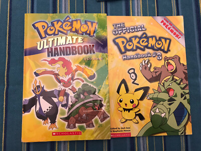 2 Books Ultimate Handbook & Official #3 POKEMON Handbooks | eBay
