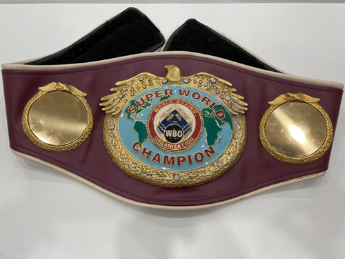 Authentic WBO SUPER CHAMPION Boxing Belt + CASE-WBC, WBO,IBF,IBO | eBay