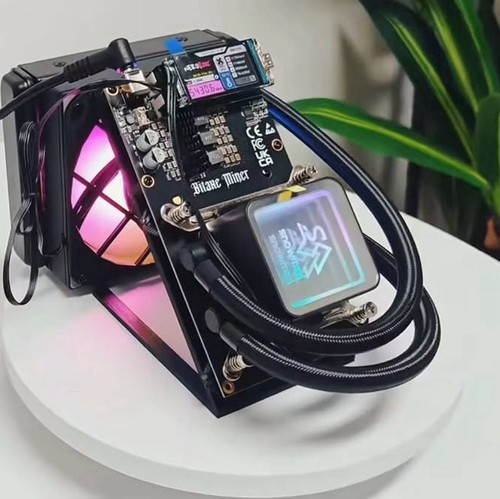 Bitaxe Miner NerdQaxe++ 4.8Th/s Hydro Liquid Cooler Bitcoin Miner 6mo ...