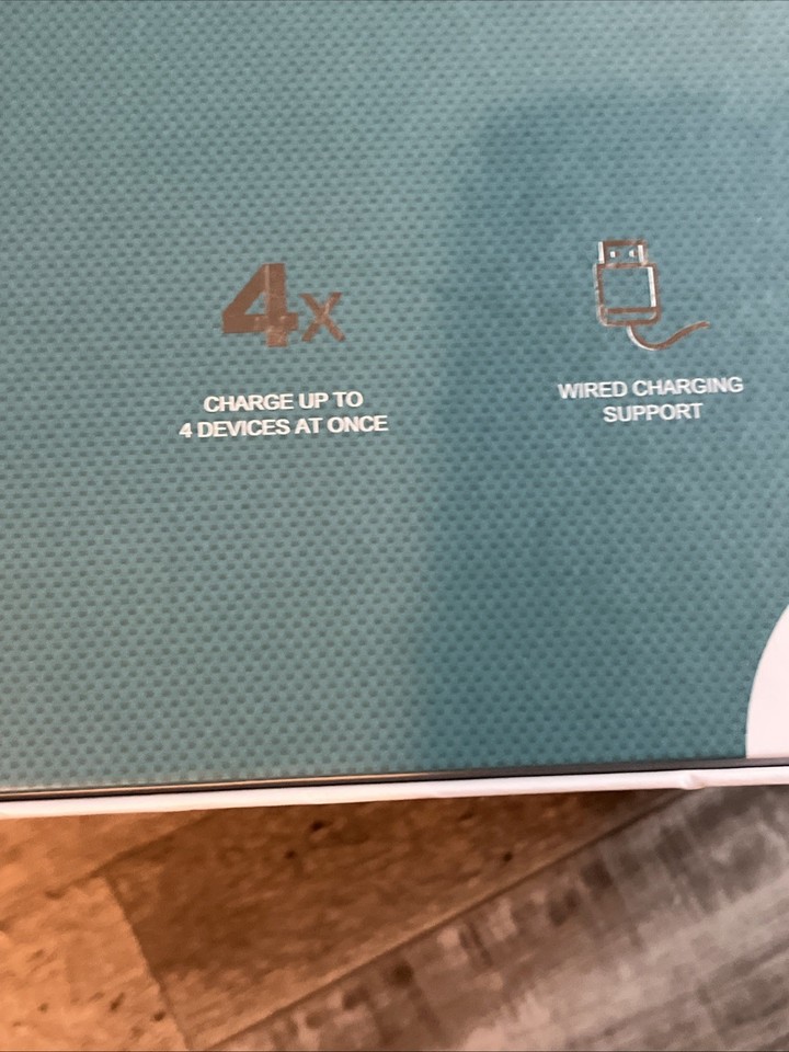 LAX 6 in 1 Wireless Charger Clock Charge Up To 4 Apple Devices | eBay