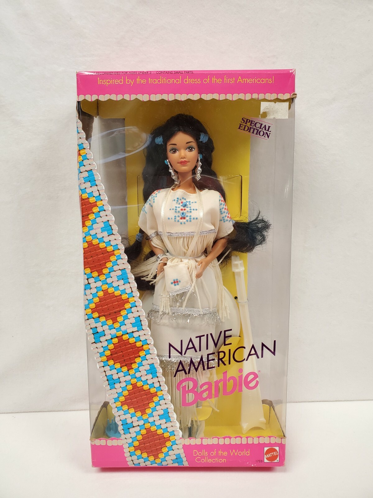 Barbie NATIVE AMERICAN Special Edition 1992 Dolls of the World #1753 ...
