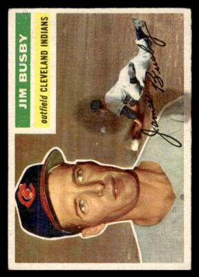 1956 Topps #330 Jim Busby Low to Mid Grade | eBay
