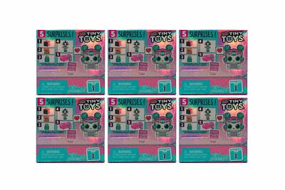 NEW LOT (6) x LOL SURPRISE TINY TOYS SERIES 1 BLIND BOXES FREE SHIPPING ...