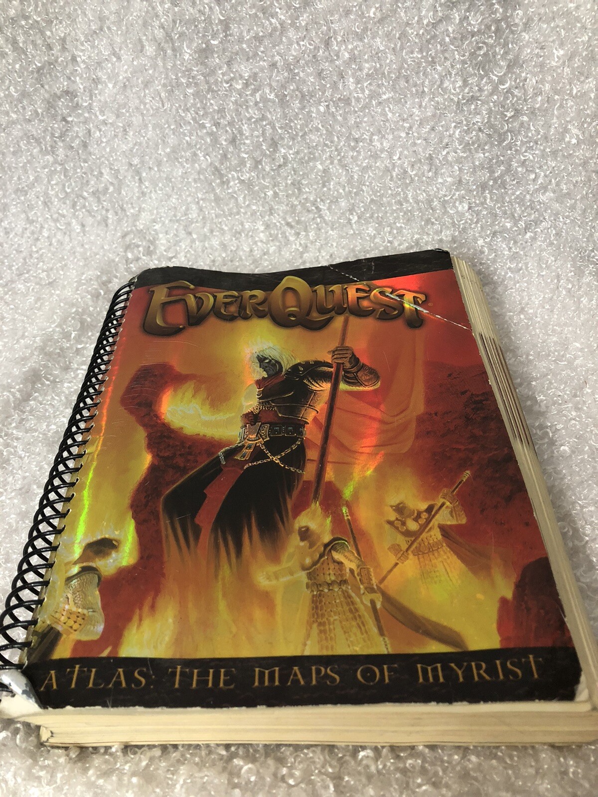 EverQuest Atlas: The Maps of Myrist Spiral Paperback Guide Manual PC ...