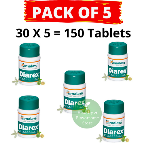Himalaya HERBAL Diarex Antidiarrheal Tablets 5 Box FREE SHIP 2026 ...