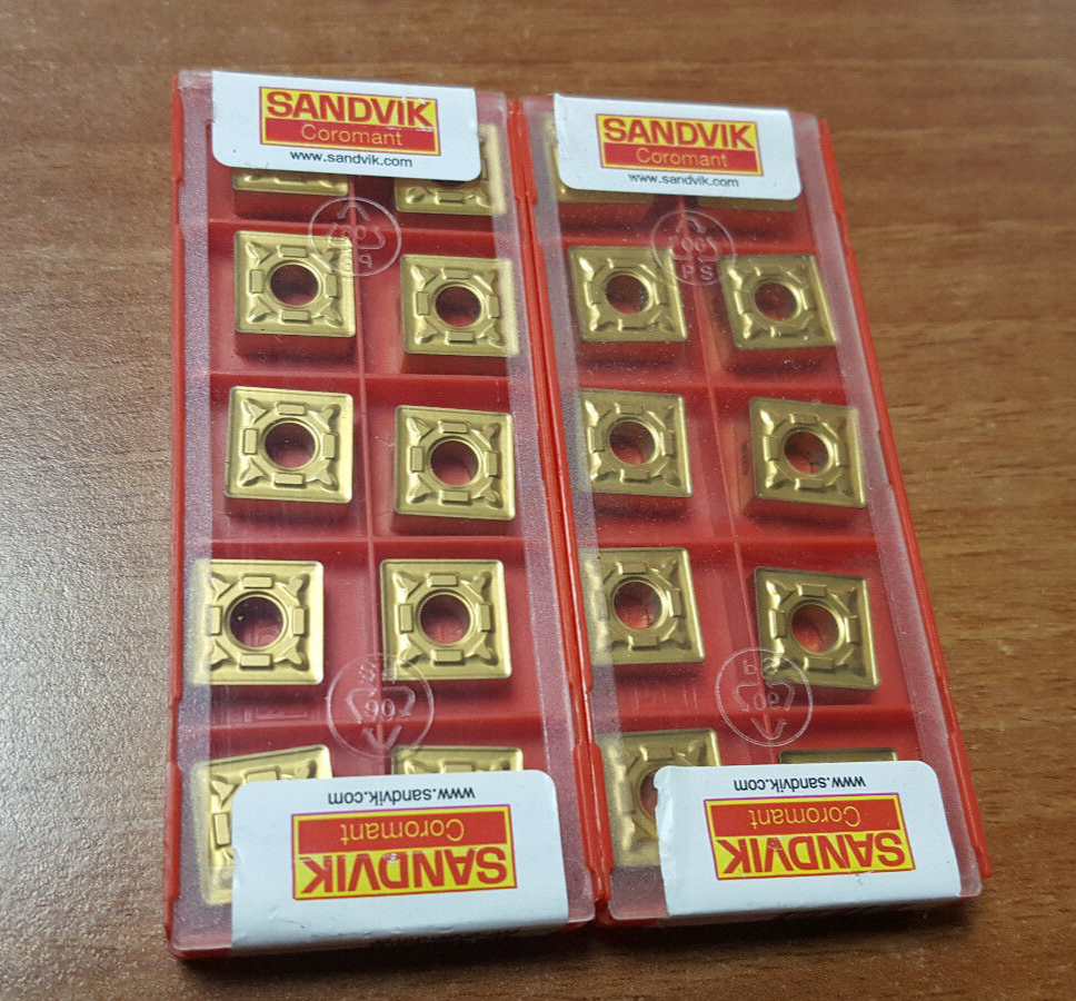 Sandvik SNMG 432-mr Snmg120408-mr Carbide Inserts Grade 4035 10pcs AI ...