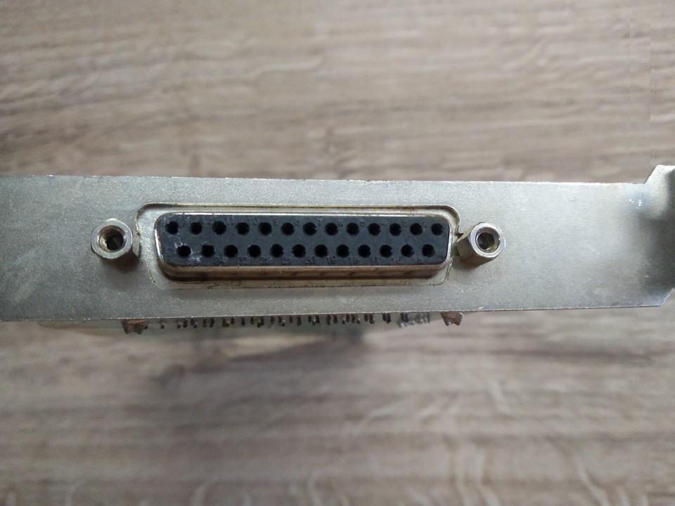 VTG 90's 8 Bit ISA Card MUST SYSTEMS AZ-SCSI I/F(I/0) 25pin port DB-25 ...