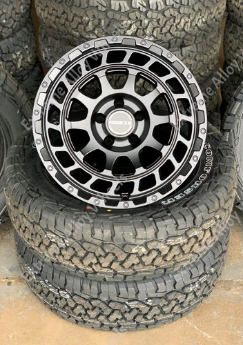 17" Black Swamper Alloy Wheels Fo Ford Transit Custom Sport + All ...