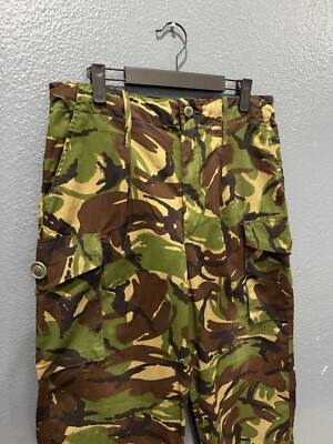 Vintage 80’s British Military DPM Camoflauge Camo Cargo Military Pants ...